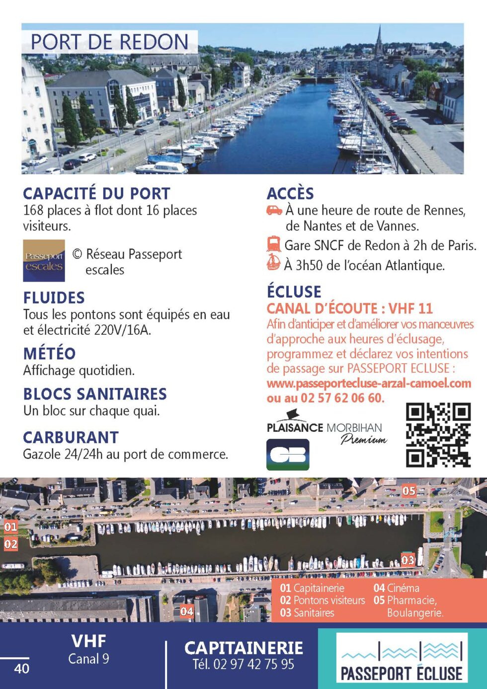 Port de Redon - Un port de la Compagnie des Ports du Morbihan